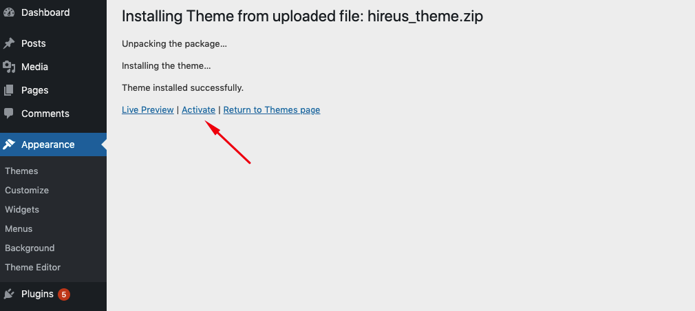 Workio - Theme Documentation