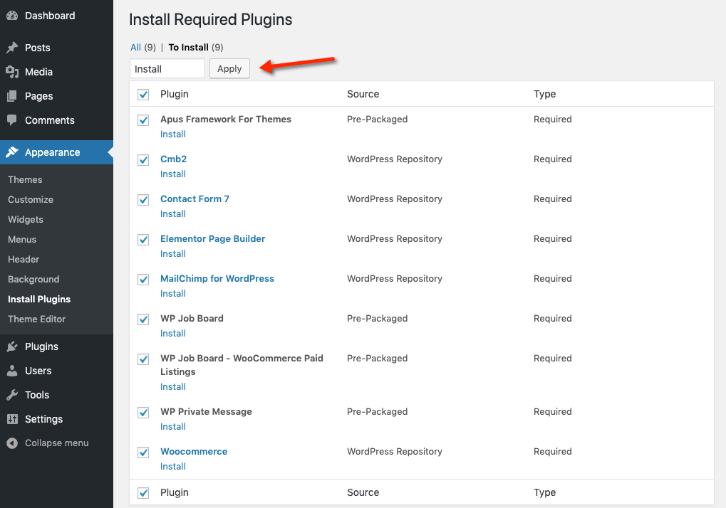 Workio - Theme Documentation