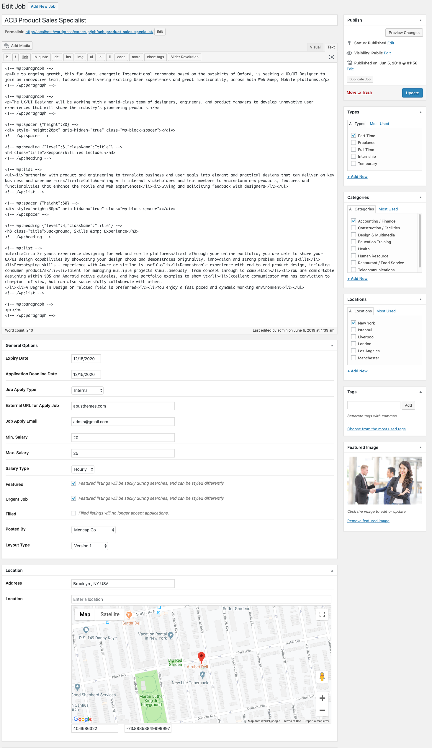 Workio - Theme Documentation