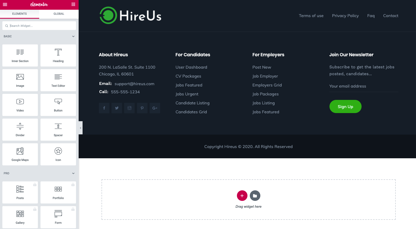 Workio - Theme Documentation