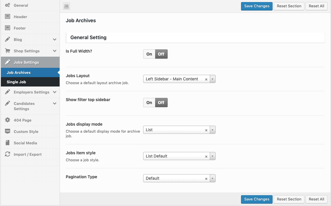 Workio - Theme Documentation