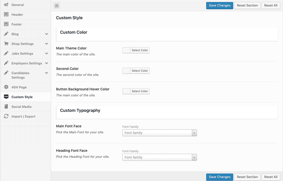 Workio - Theme Documentation
