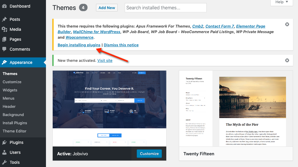 Workup - Theme Documentation